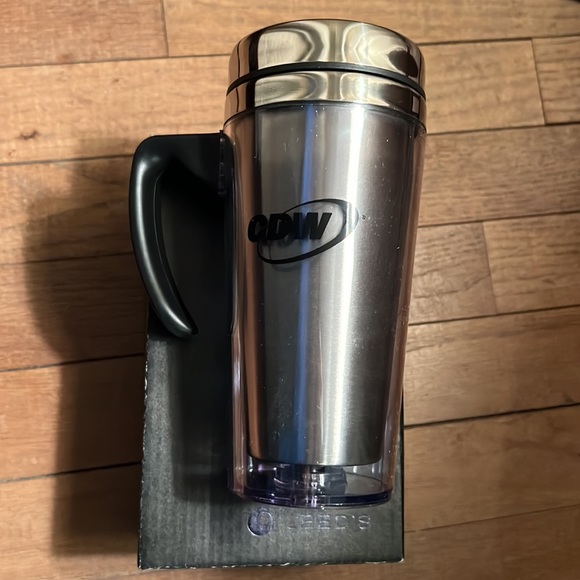 Leed’s | Kitchen | Cdw Logo Travel Coffee Tea Mug Thermos Tumbler Leeds ...